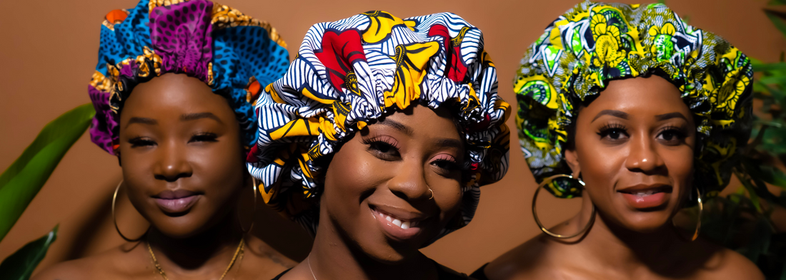 African Print Hair Bonnet Collection – Rayne Hair Essentials