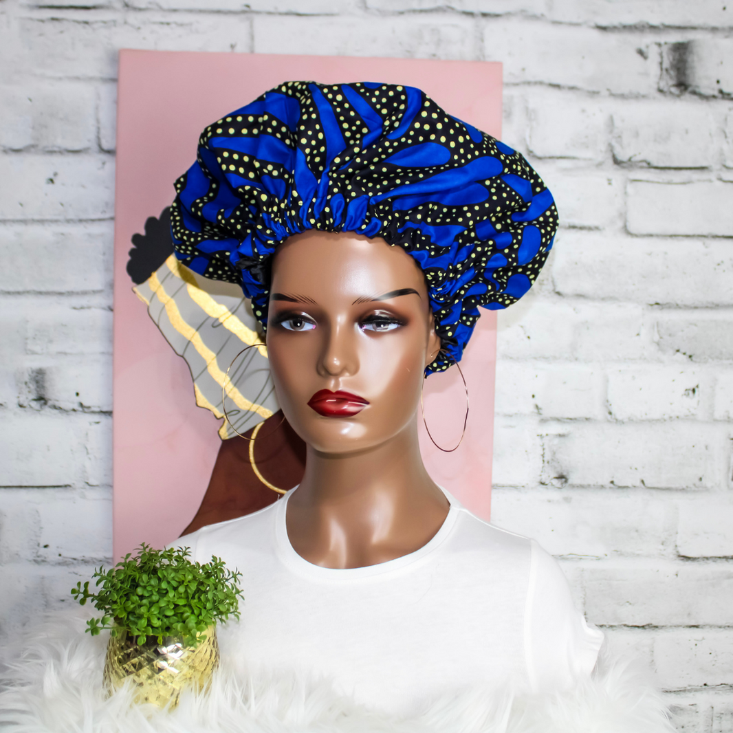 African Print Hair Bonnet Collection – Rayne Hair Essentials