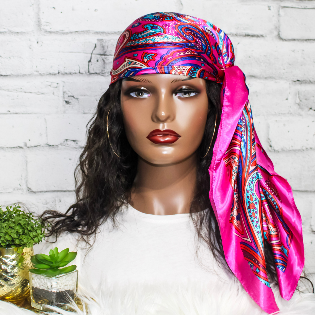 Deluxe Satin Scarf – Rayne Hair Essentials