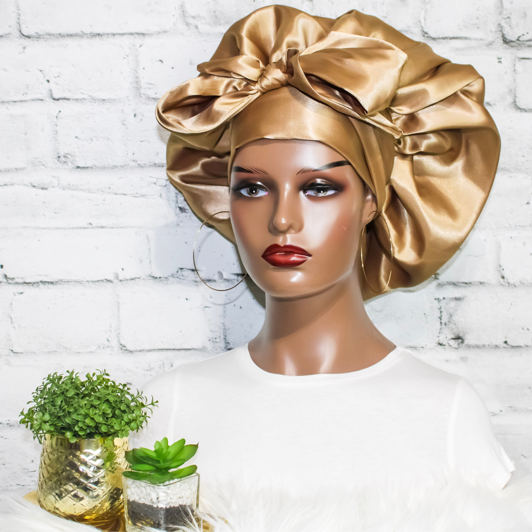 Elastic Free Satin Bonnet Collection – Rayne Hair Essentials