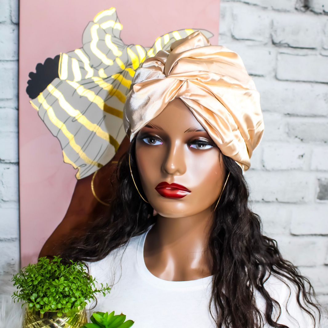 Satin Turban – Rayne Hair Essentials